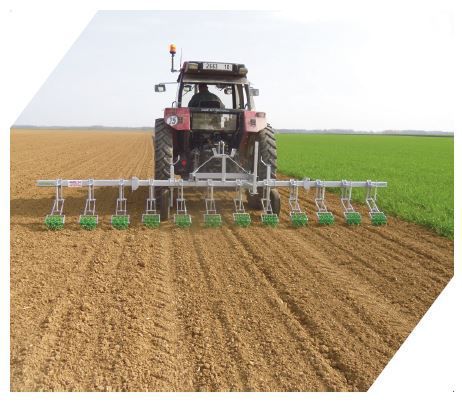 Tractor-mounted crust breaker - Agronomic - fixed