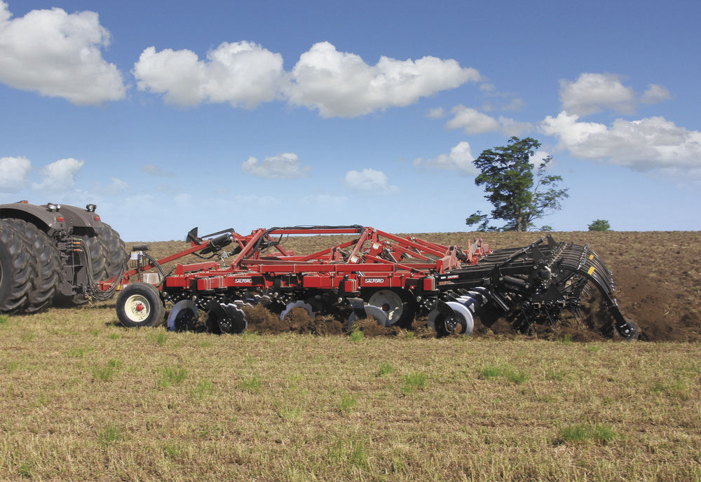 Towed vertical tiller - 5200 ENFORCER - Salford Group Inc. - 2-section