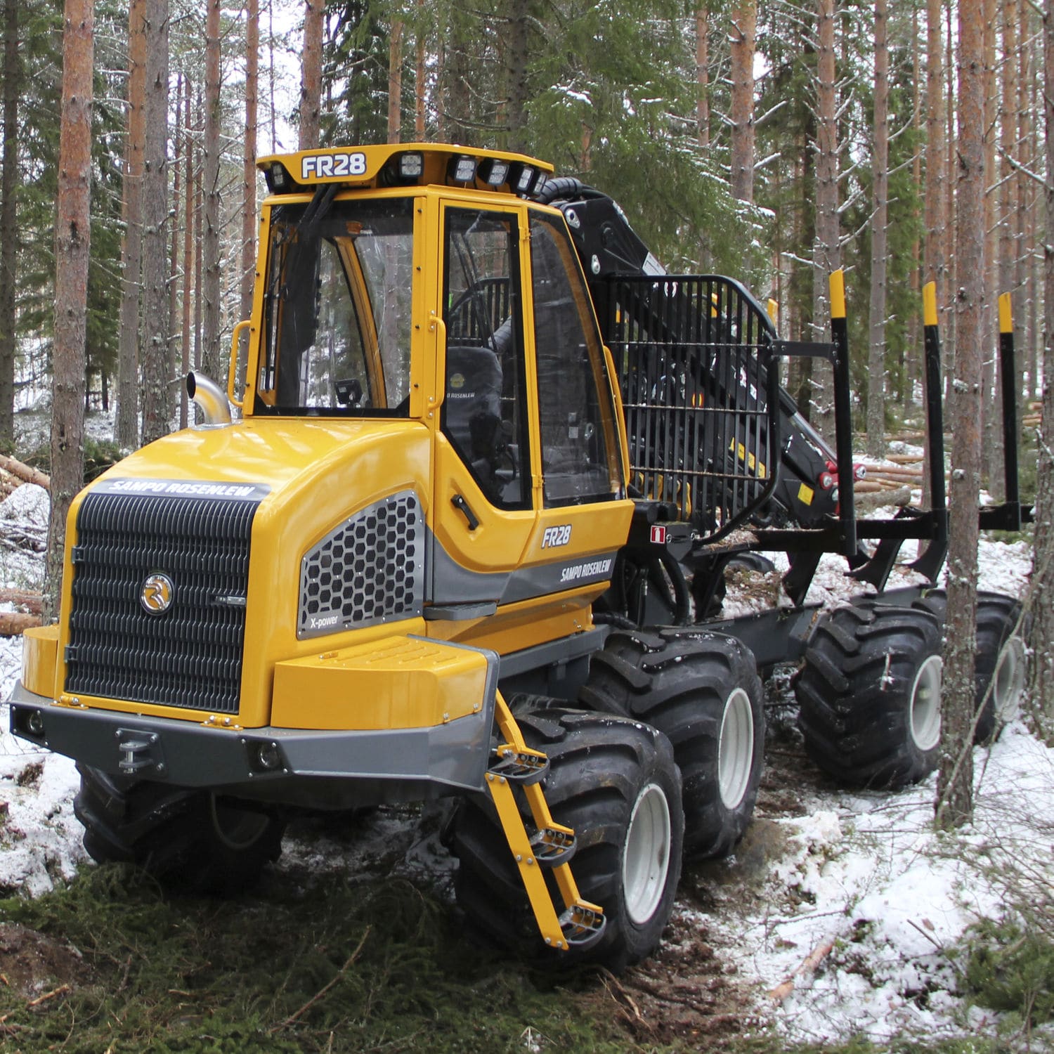 Forestry forwarder - FR28 - Sampo Rosenlew