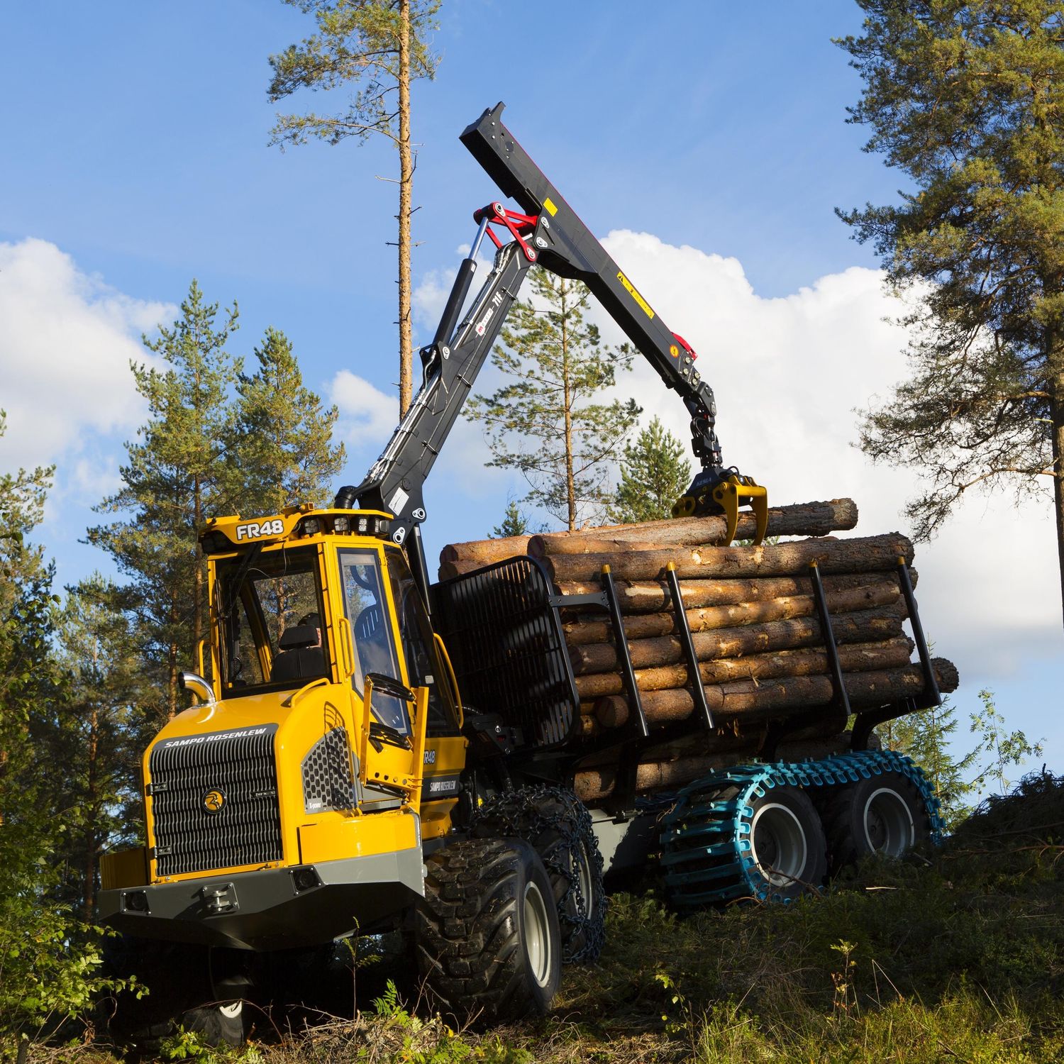 Forestry forwarder - FR48 - Sampo Rosenlew