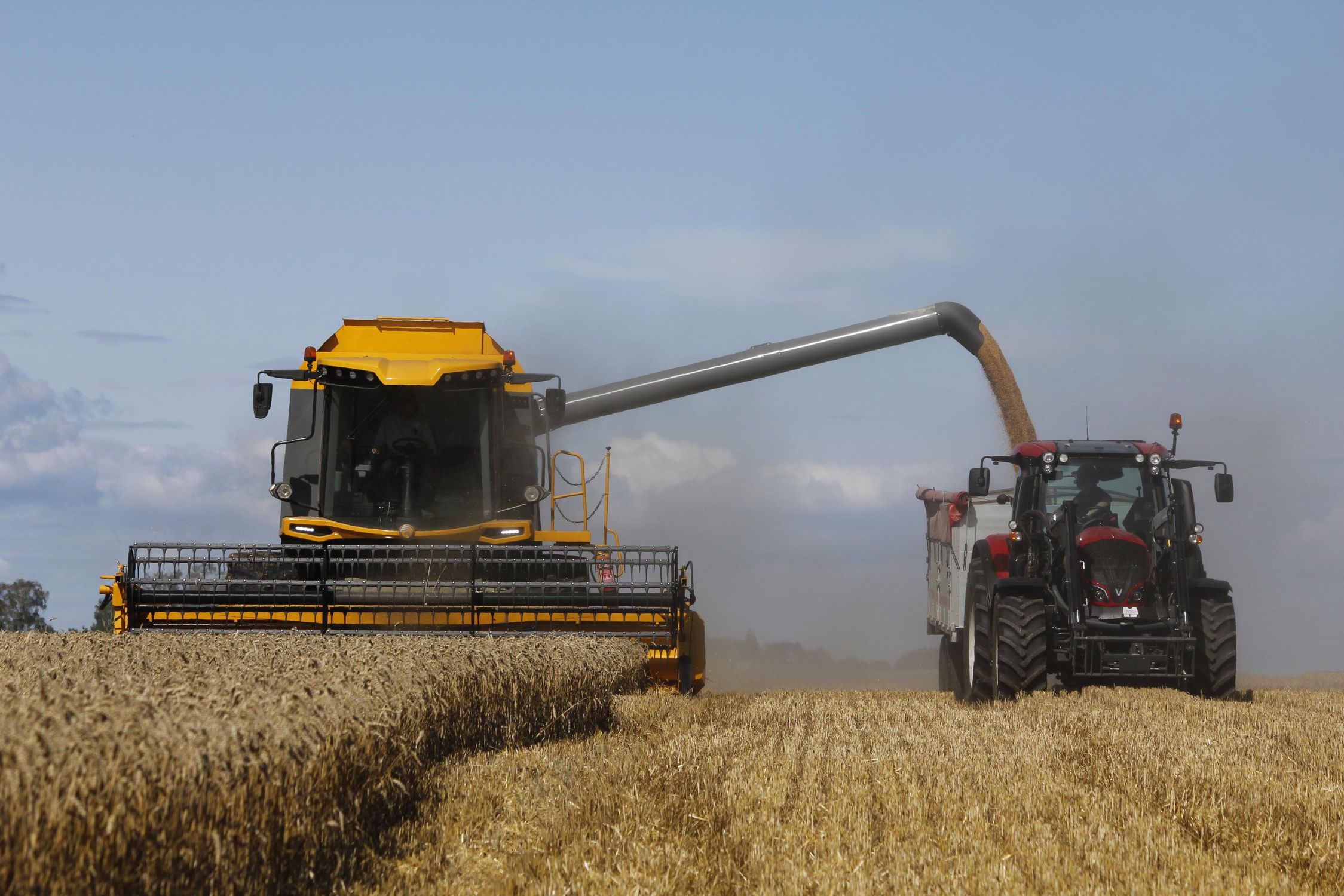 Conventional combine harvester - COMIA C10 - Sampo Rosenlew - drum ...