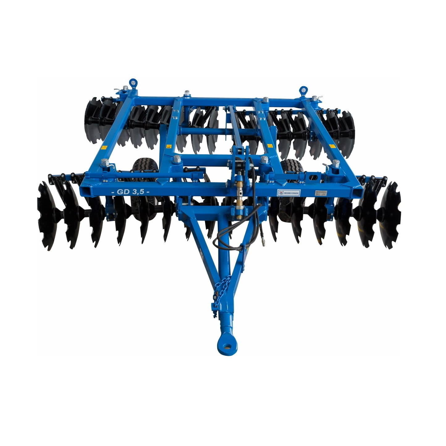 Towed disc harrow - GD 3.5 - SC Mecanica Ceahlau SA - 2-section