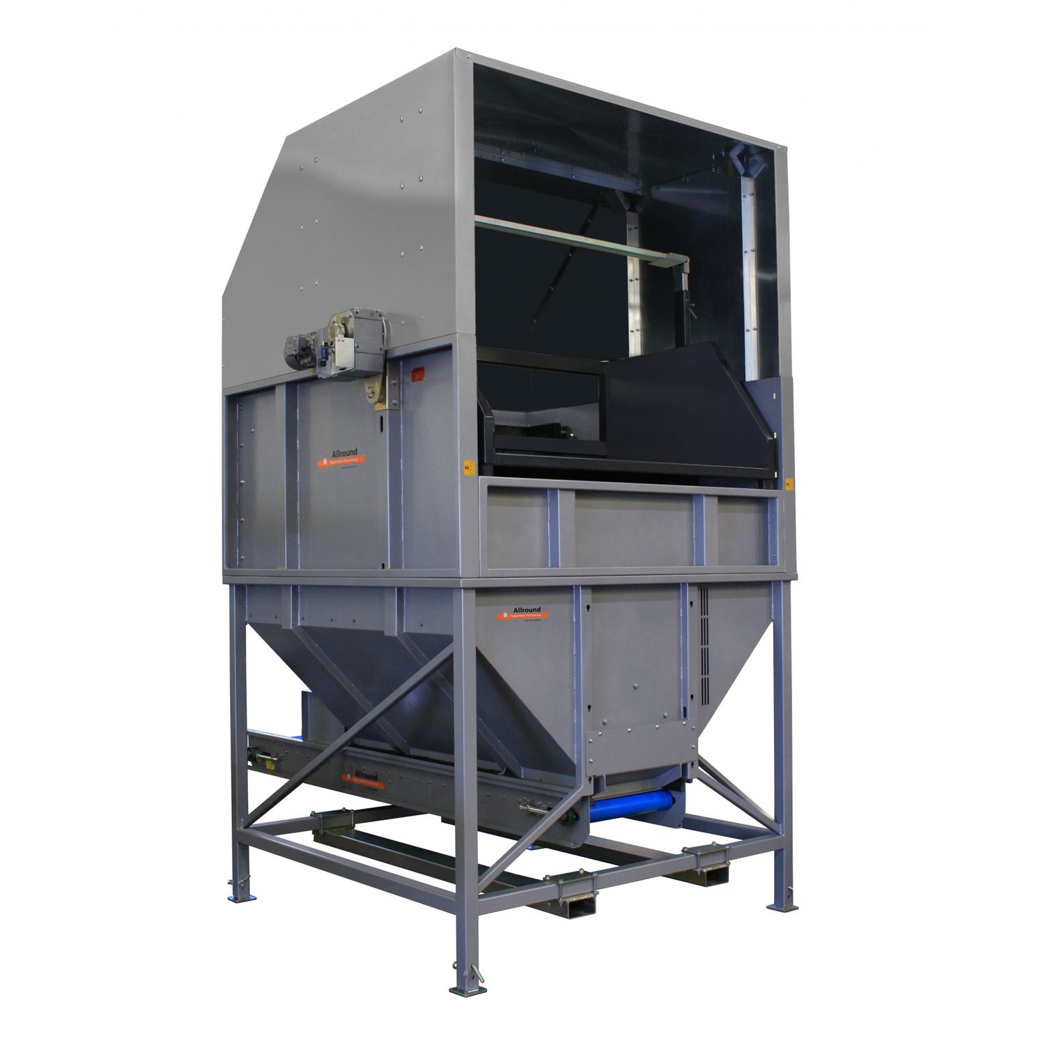 Potato receiving hopper - SHB 160-3 - Allround Vegetable Processing B.V.