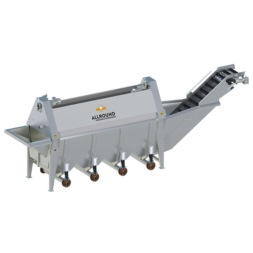 Vegetable crop cleaning machine - U 600 - Allround Vegetable Processing ...