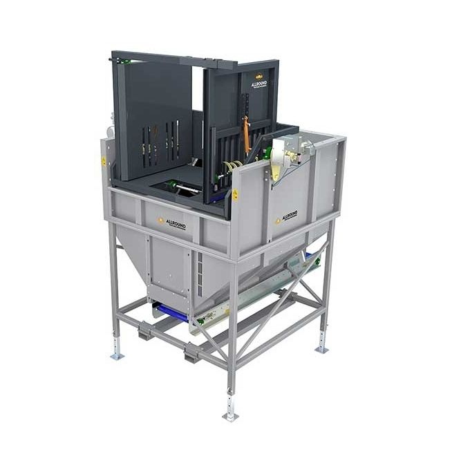 Potato receiving hopper - SHB 180-3,5 - Allround Vegetable Processing B ...