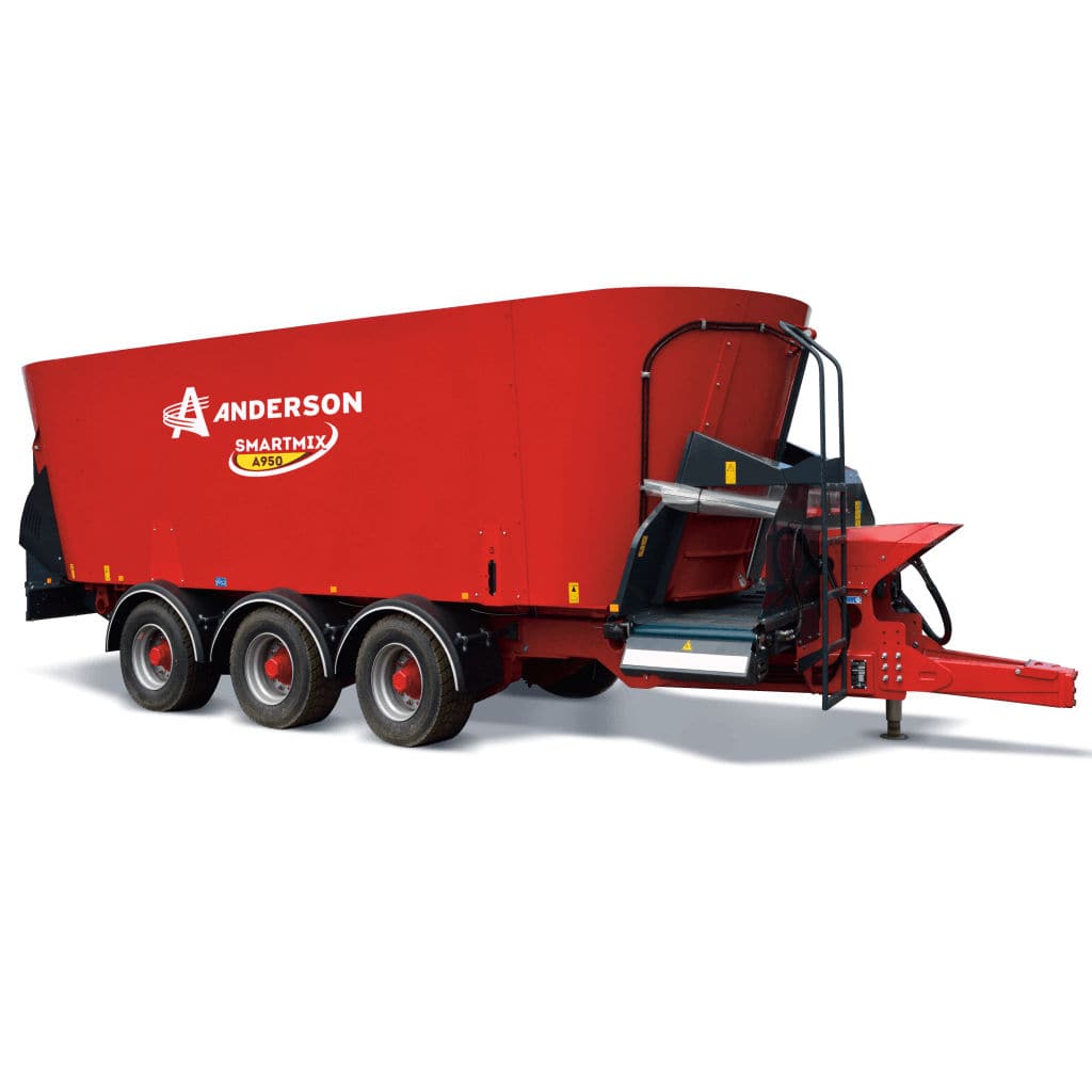 Vertical mixer - A950 - Anderson Group Co. - towed / 3-auger / with ...