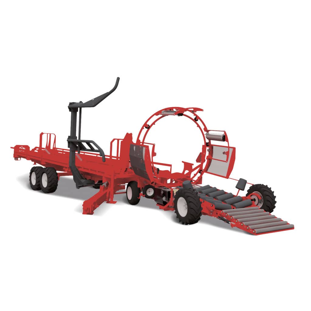 Silage tube baler - Wraptor - Anderson Group Co.