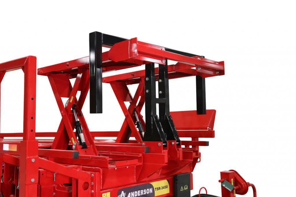 Square bale loader - TSR3450 - Anderson Group Co. - trailed / self ...