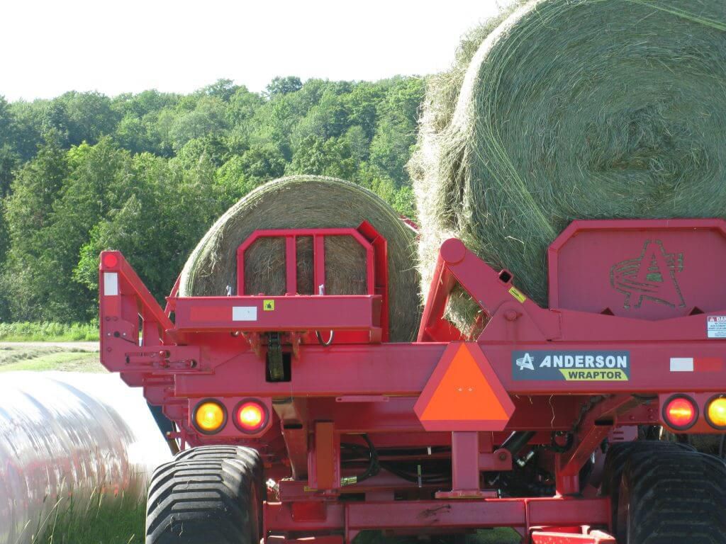 Silage tube baler - Wraptor - Anderson Group Co.