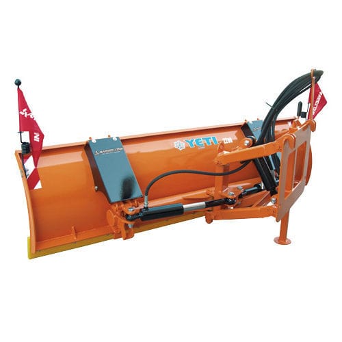 Straight snow plough - YETI C series - ANGELONI srl - with hydraulic ...