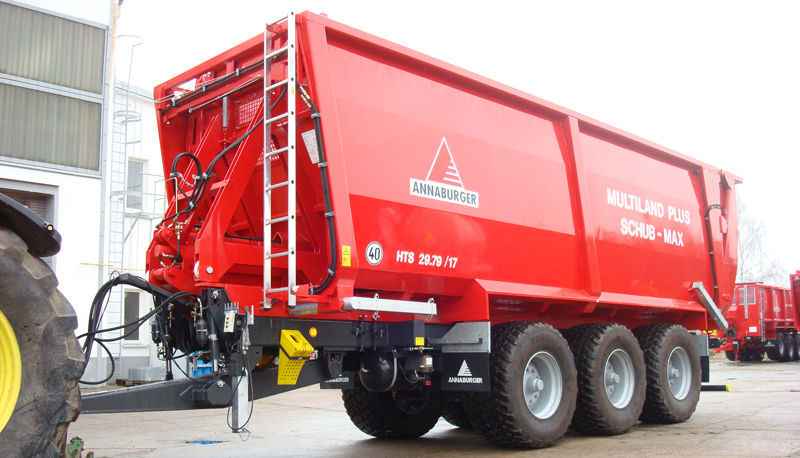Dump trailer - AW 17 series - ANNABURGER Nutzfahrzeug GmbH - 3-axle ...