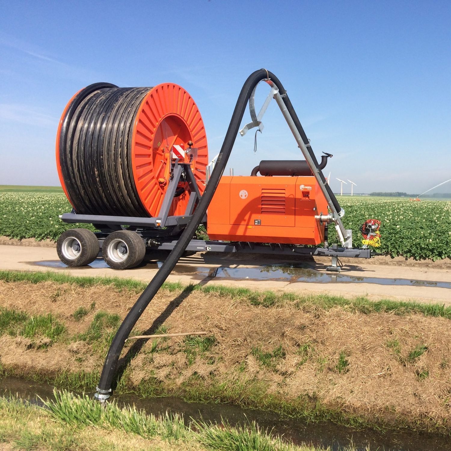 Turbine-drive irrigation hose reel - MIDi, MIXI, MAXI, GIGANT - AP ...