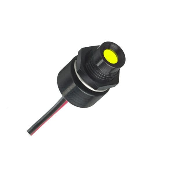 LED control light - QRM85ANXXSY02E - APEM GmbH - yellow / fixed / with ...