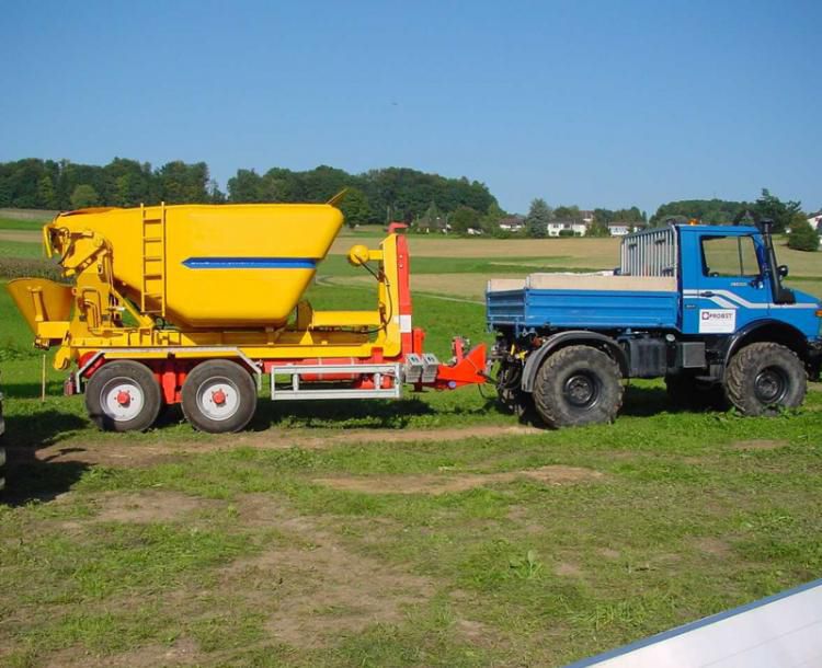 Hook lift trailer - BIGAB 8-12 - AS FORS MW - tipping / 2-axle ...