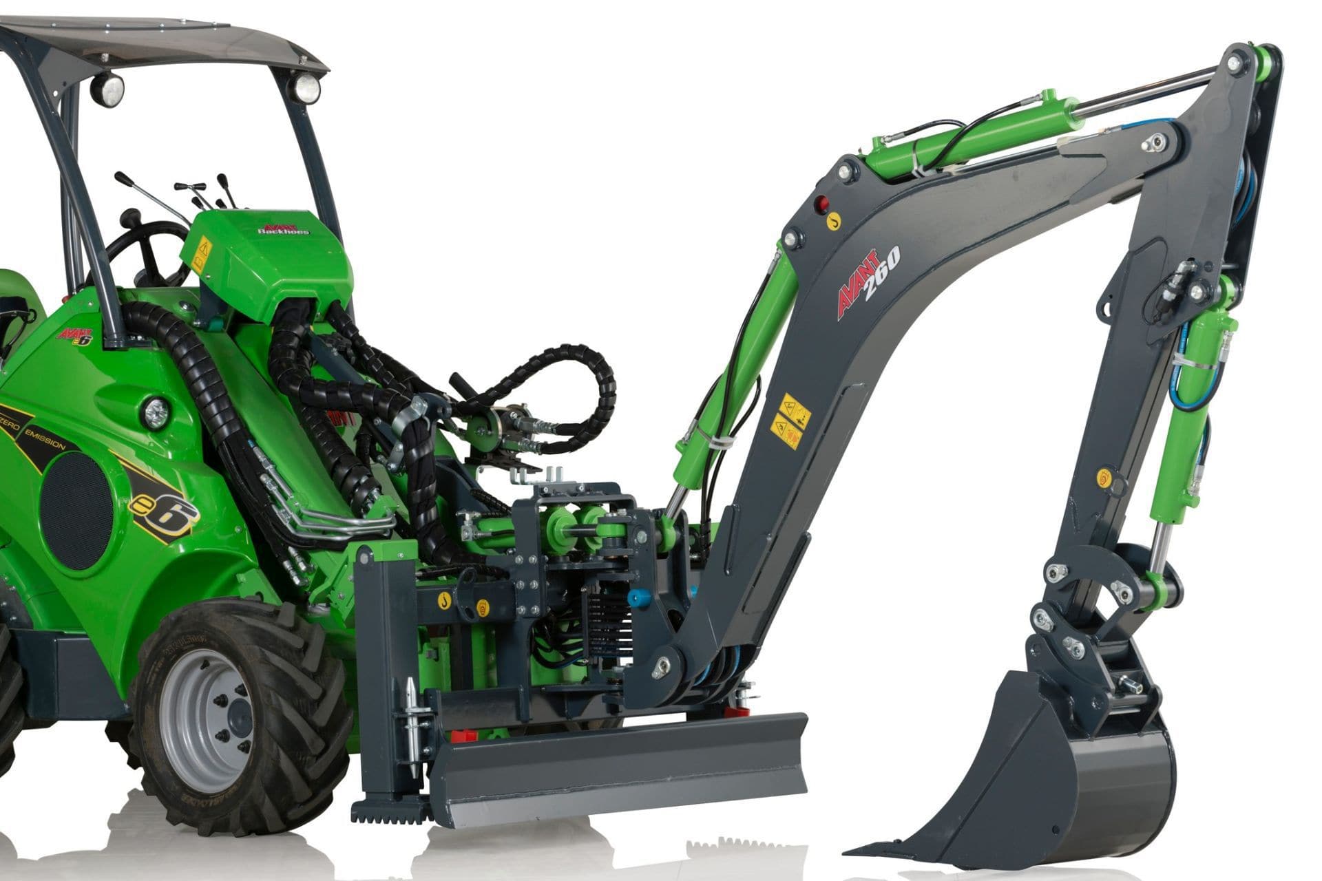 Loader backhoe - 260 - Avant Tecno Oy - hydraulic