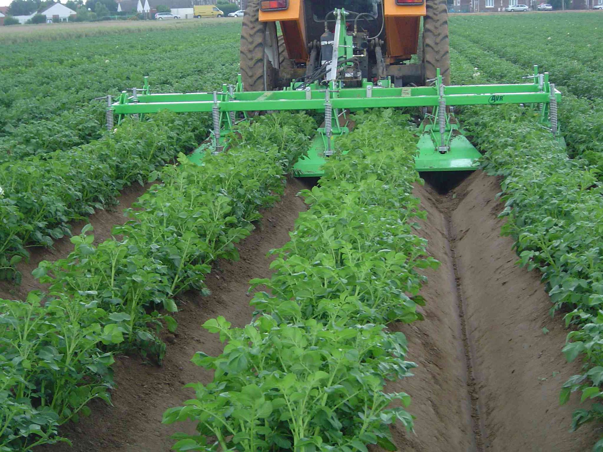 4-row bed former / for vegetables - AVR bvba - Videos