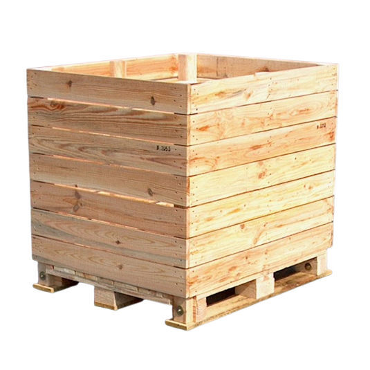 Vegetable pallet box - Palox Légumes 4 Entrées - BARBARIE PALOX ...