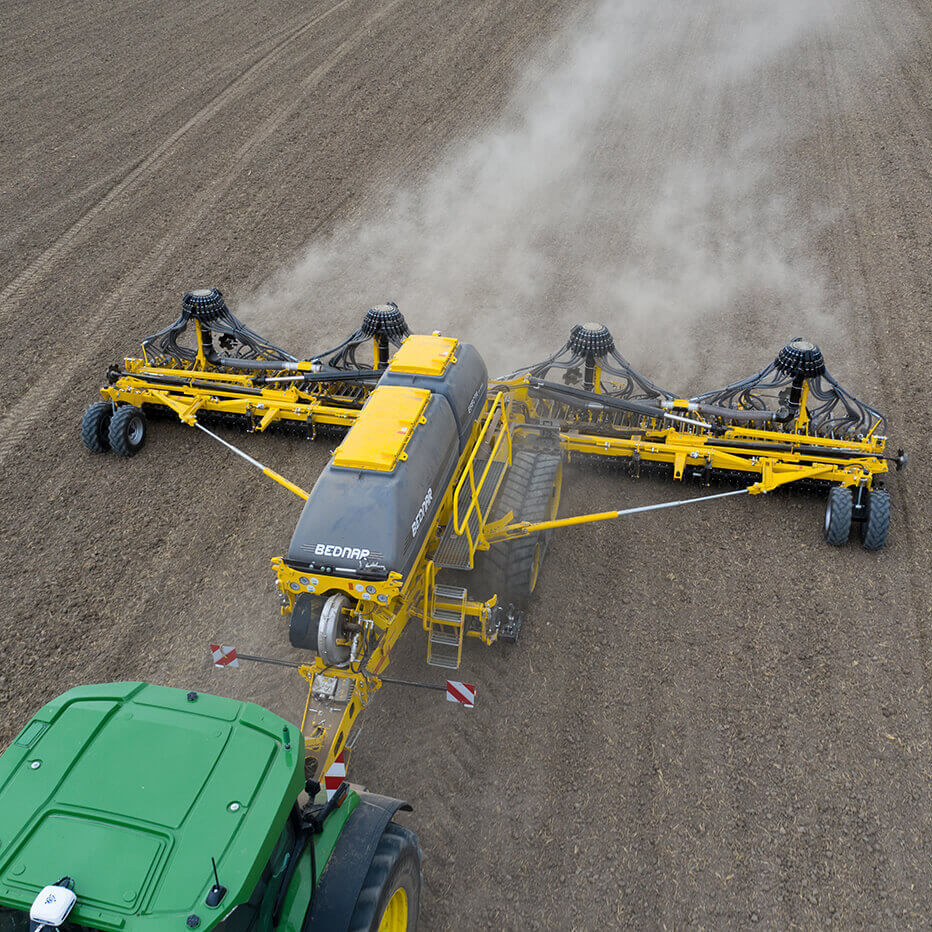 Hopper seed drill - EFECTA CE - BEDNAR FMT s.r.o. - disc / tractor ...