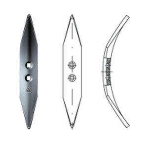 Chisel point - 1537 series - Bellota Agrisolutions - for cultivators / universal / bolt-on