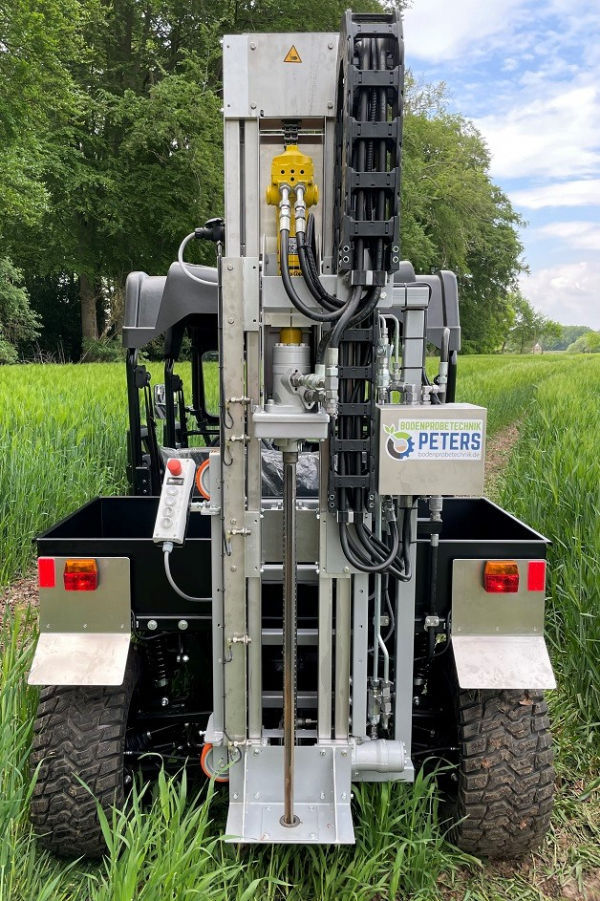 Mounted soil sampler - NH 90/120-UP - Bodenprobetechnik Peters GmbH ...