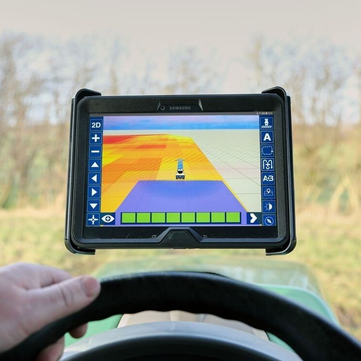 Spreader control unit - NAVI App - BOGBALLE A/S - GPS / digital / wireless