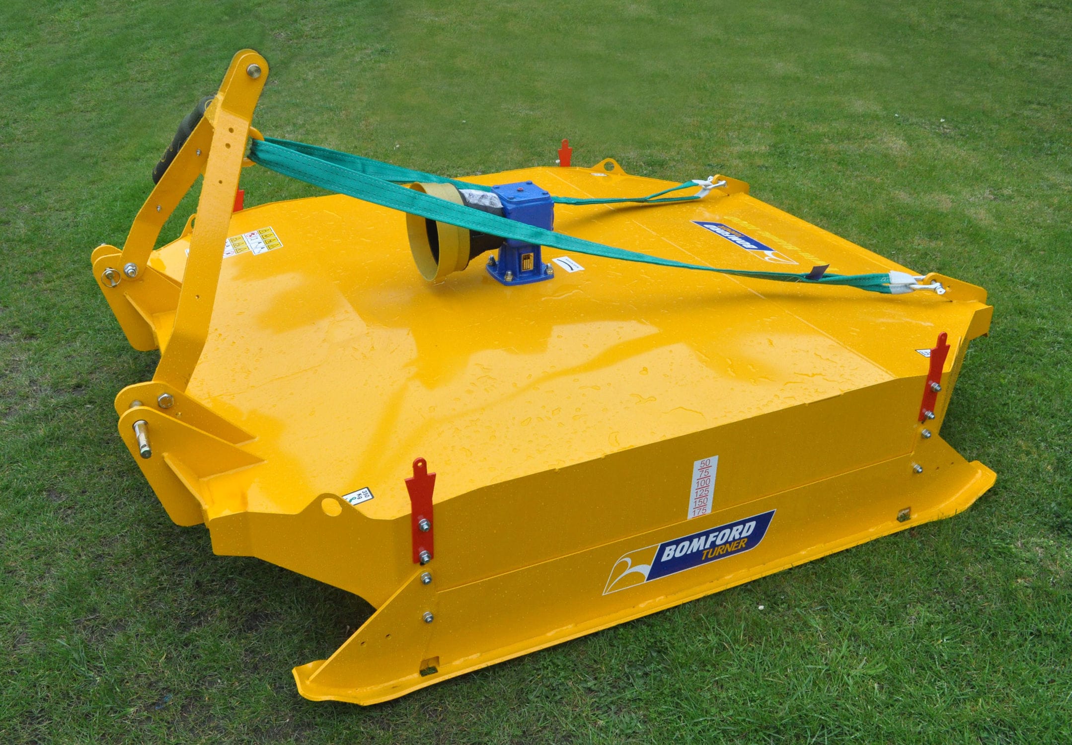Mounted mower - TB series - BOMFORD Turner Ltd. - flail / 2 blades ...