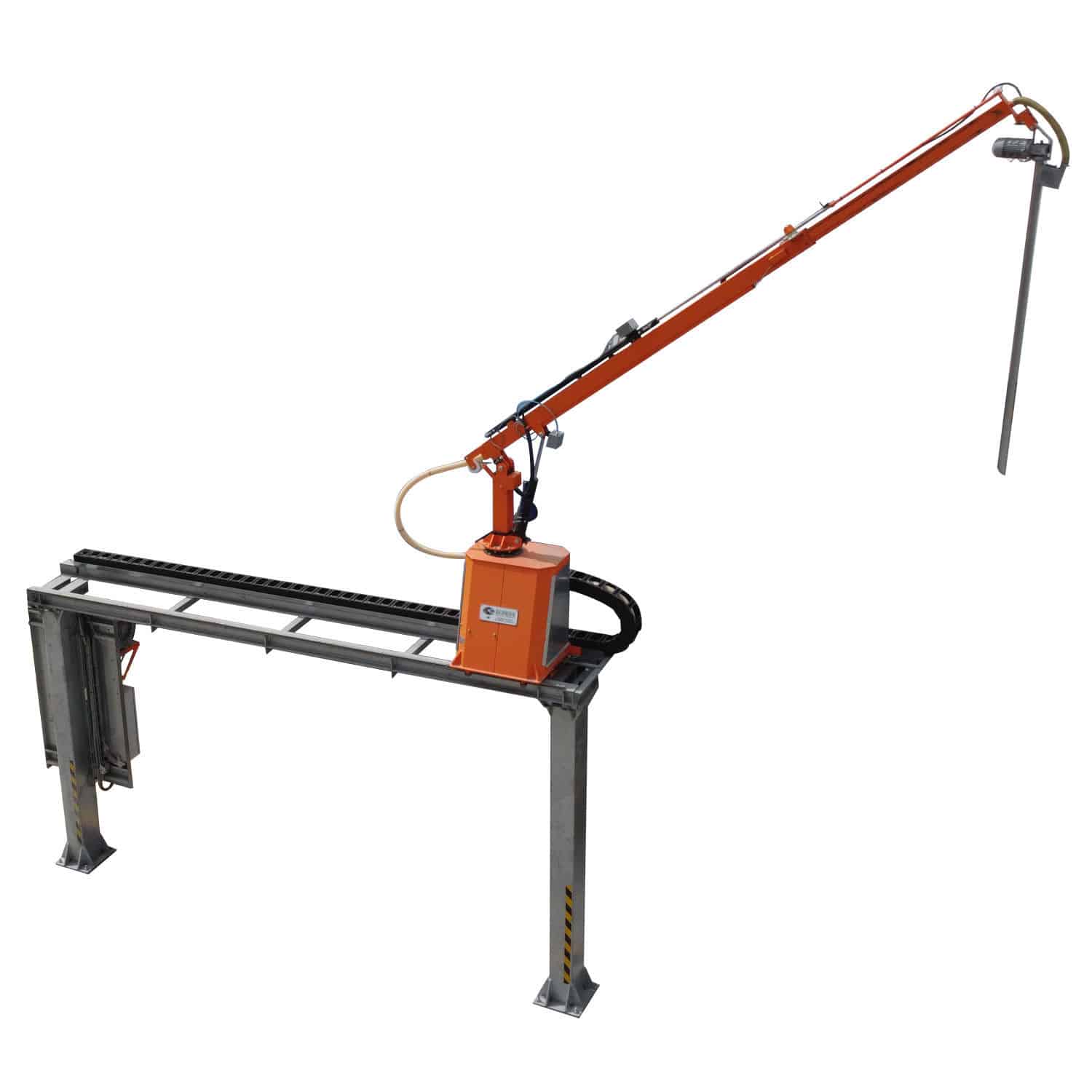 Rail-mounted grain sampler - SPR Series - Borghi Srl - for trucks ...