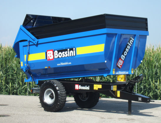 Tipping trailer - RA1B - BOSSINI s.r.l. - single-axle / agricultural ...