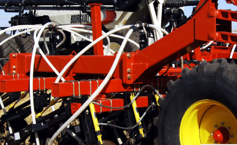Trailed fertilizer spreader - MRB® III - Bourgault Industries Ltd ...