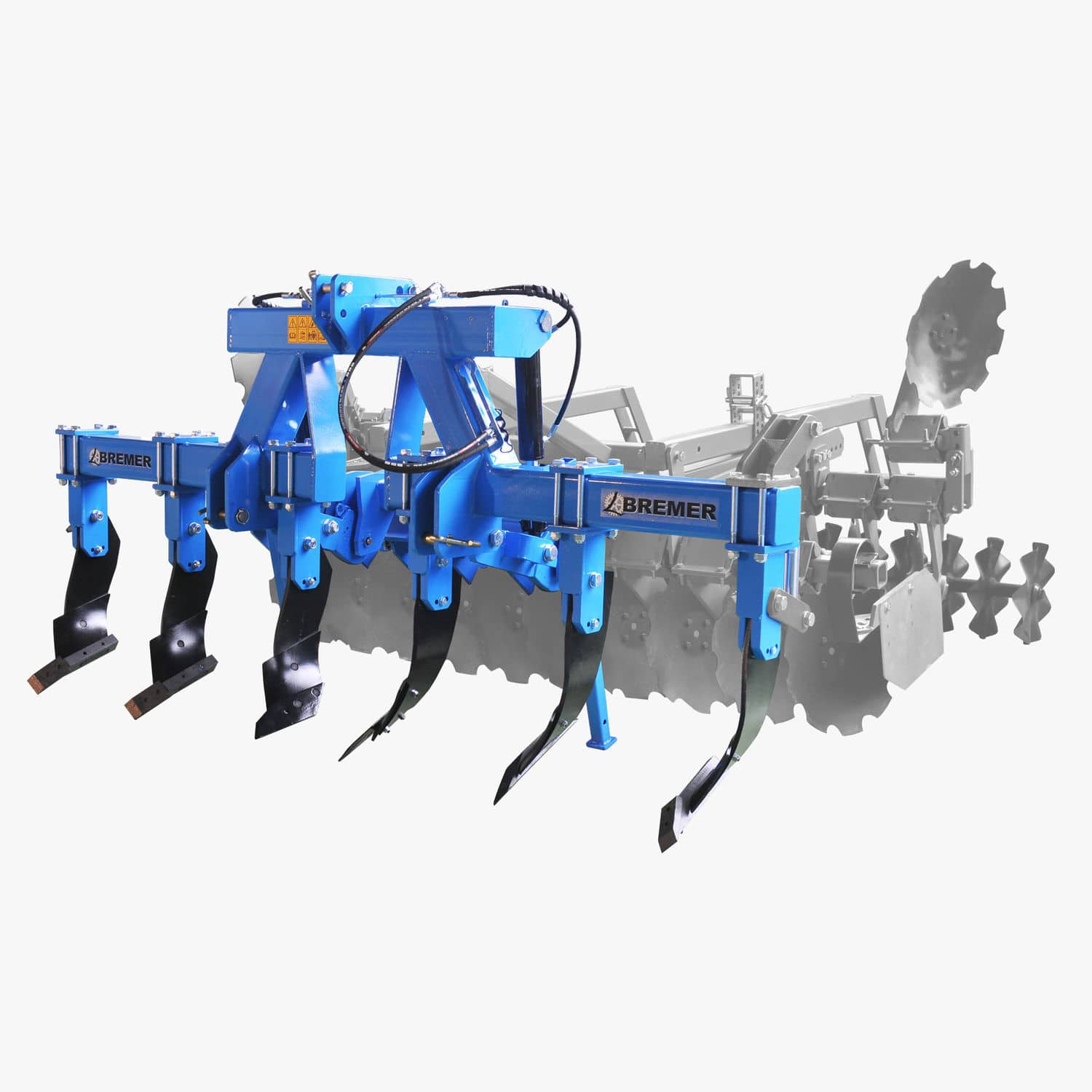 Subsoiler with hydraulic adjustment - P series - BREMER Maschinenbau ...