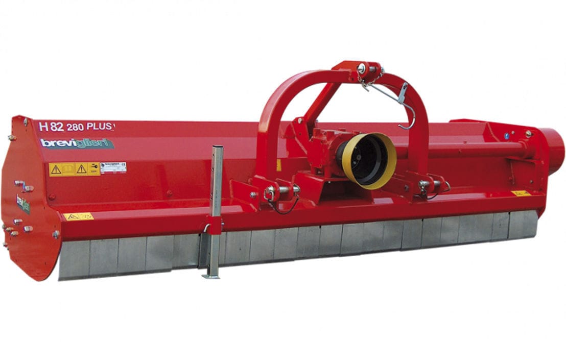 Mounted mulcher - HURRICANE H 82 PLUS series - Breviglieri SpA - flail ...