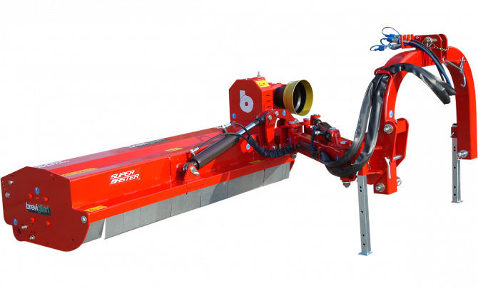 Mounted mulcher - SUPER MASTER series - Breviglieri SpA - flail / knife ...
