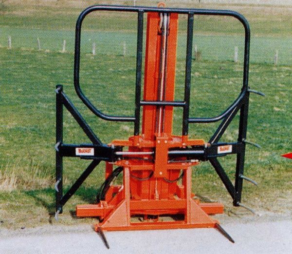 Round bale grab - T1800 - BUGNOT S.A.S. - square / height extension