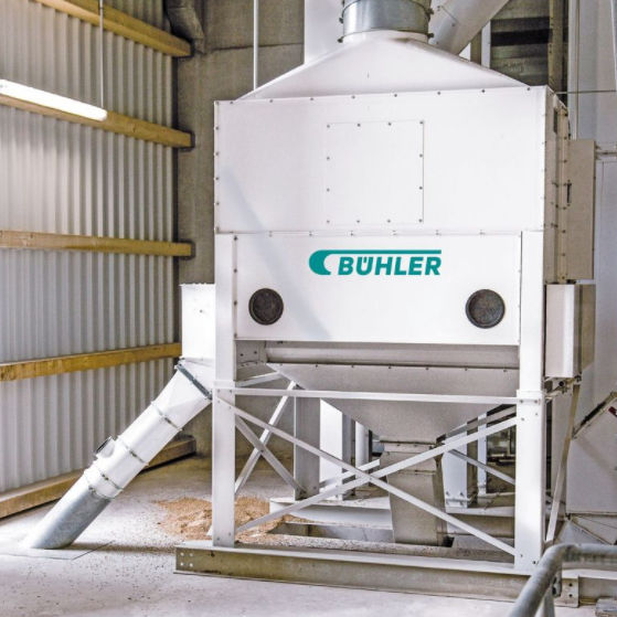 Grain pre-cleaner - ASU ,ASA - Bühler Group - vibrating mesh / automatic