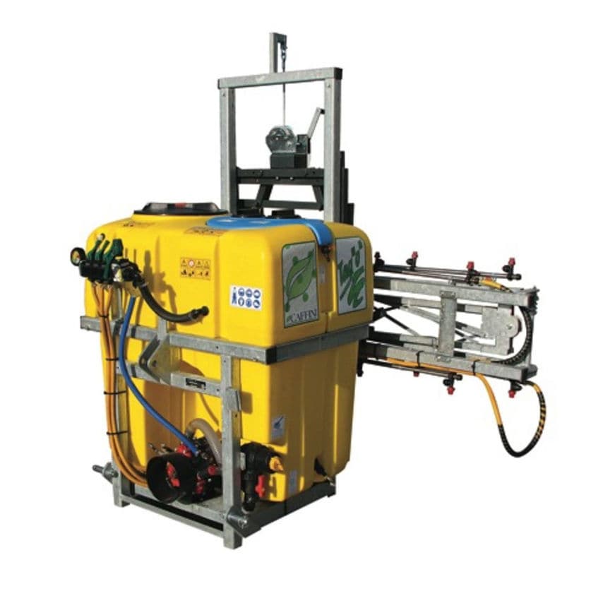 Mounted sprayer - Target - CAFFINI SPA - horticulture / folding arms