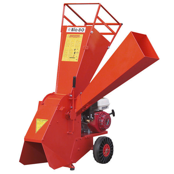 Self-propelled bio shredder - BIO 80 - CARAVAGGI Srl - with combustion ...