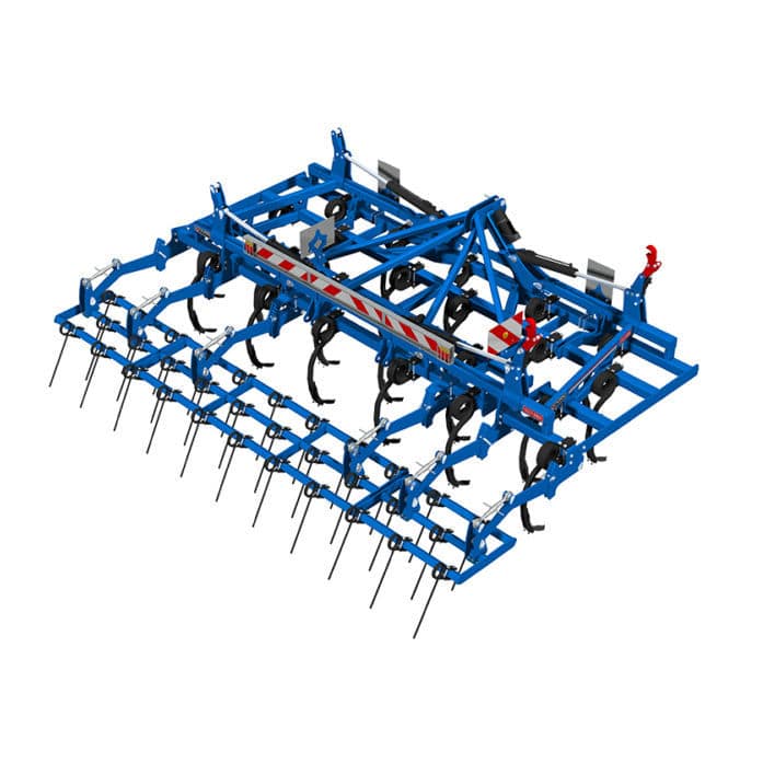 Semi-mounted field cultivator - CULTI 4000 - CARRE SAS - with roller ...