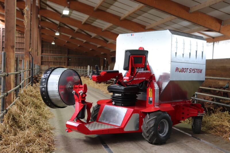 Cattle automatic feeding system - DSP 800 - Silofarmer - goat / sheep ...