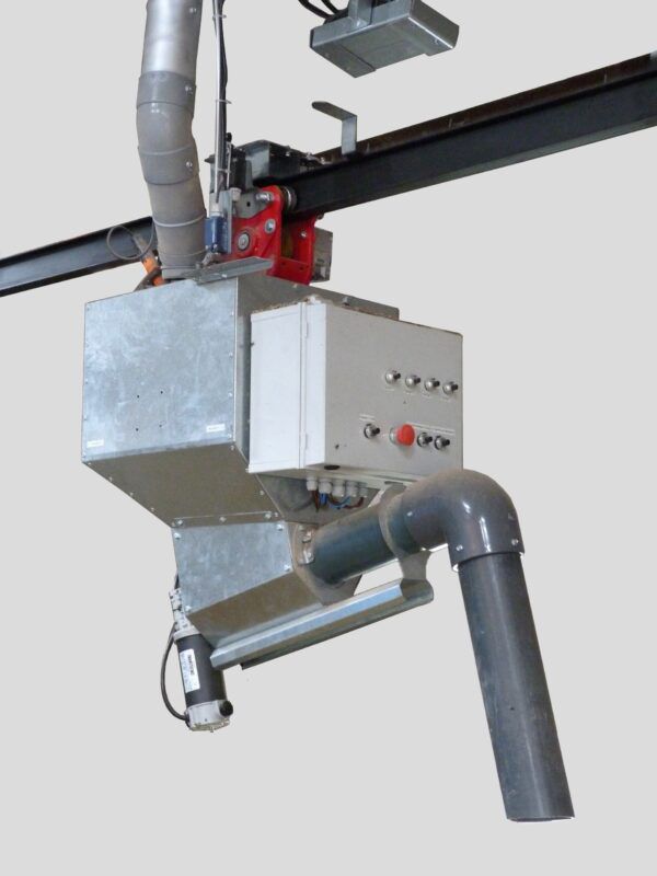 Rail-mounted automatic feed distribution unit - DA-60 - Silofarmer ...