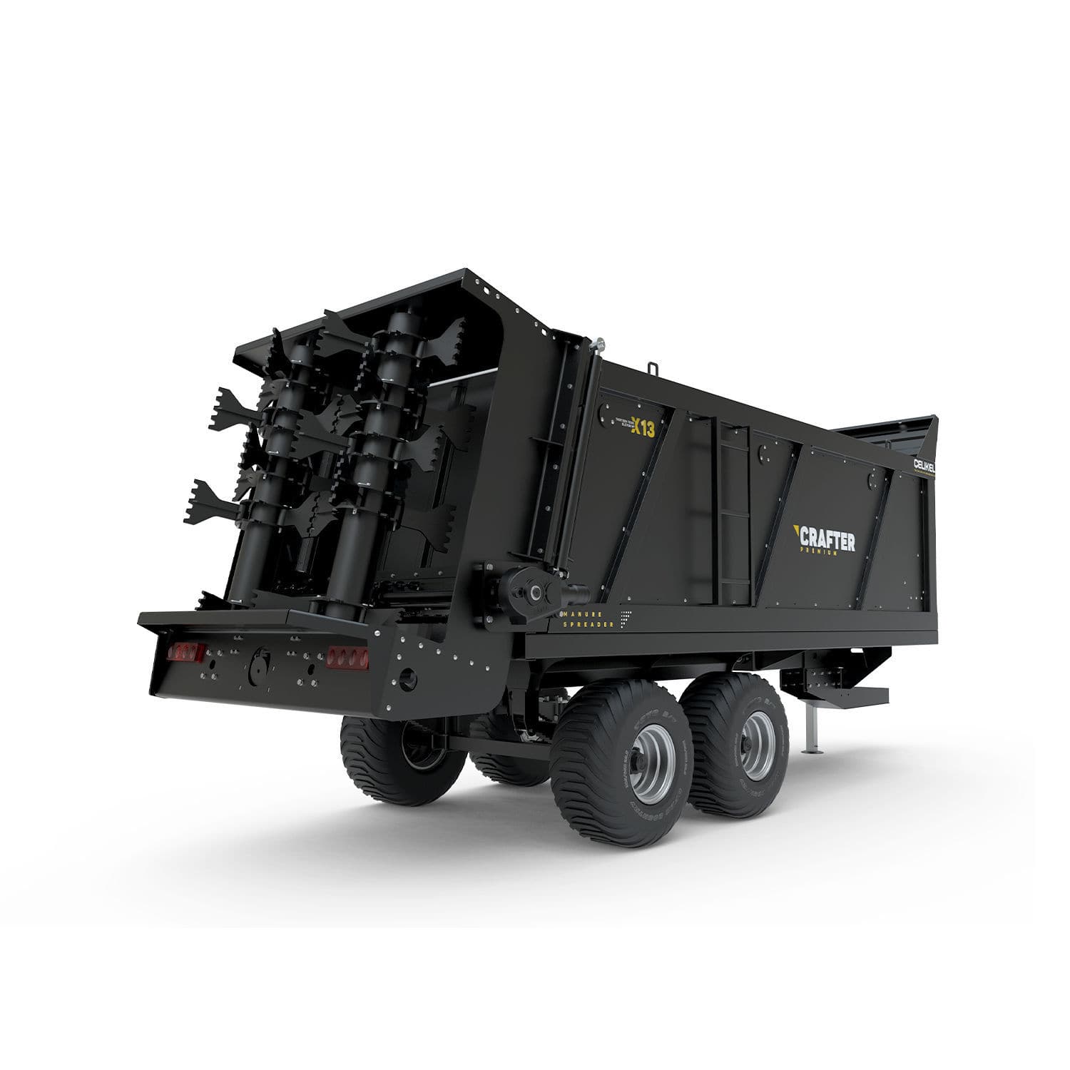 Towed manure spreader - Crafter X13 - CELIKEL AGRICULTURAL MACHINERY ...