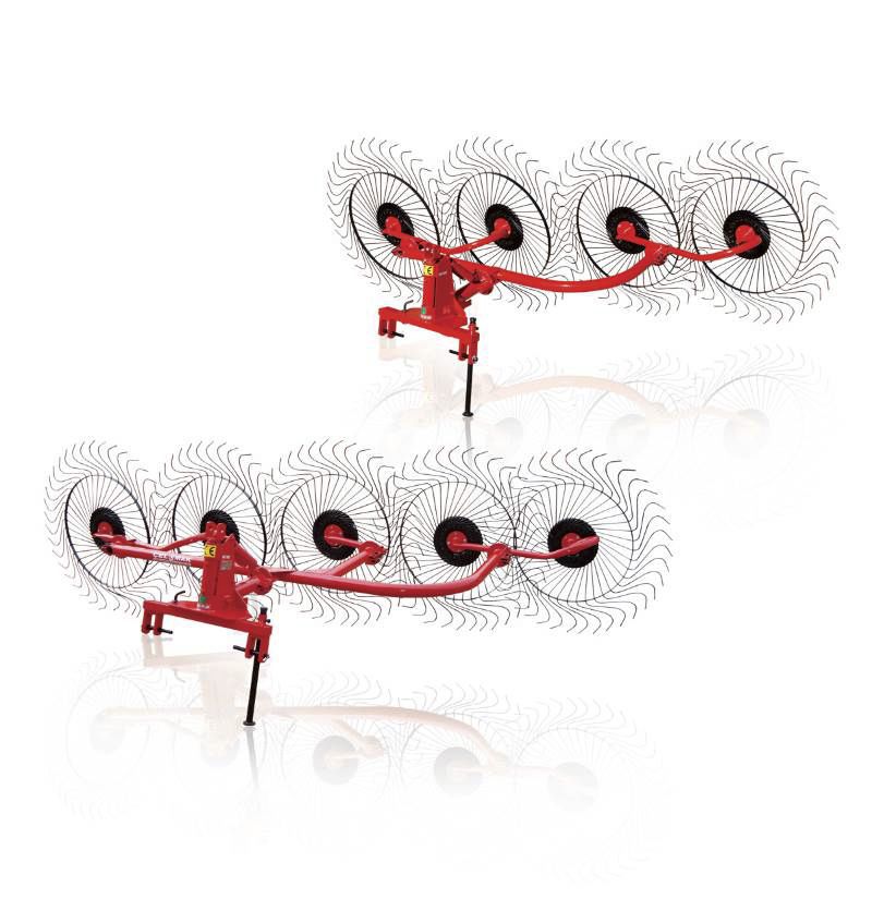 Wheel rake - Finger Wheel Rake With 4 Rakes - Celmak Agriculture ...