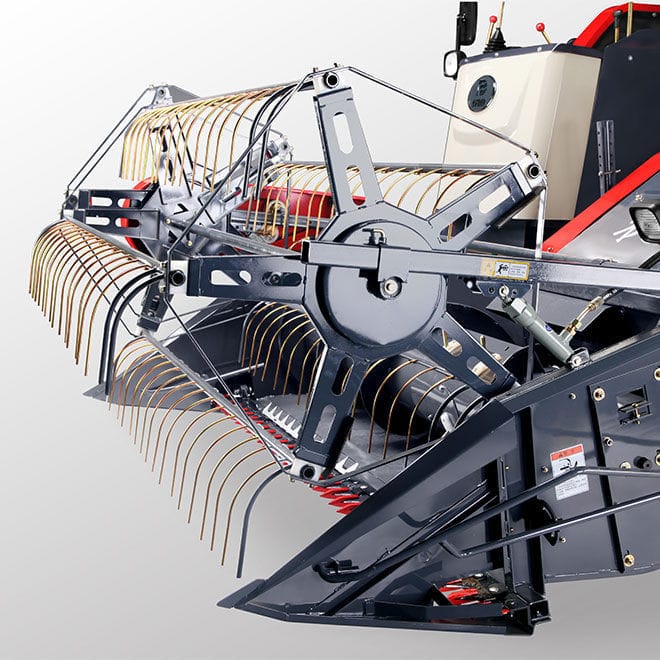 Compact combine harvester / rice / wheat / hybrid - DF-4LZ series ...