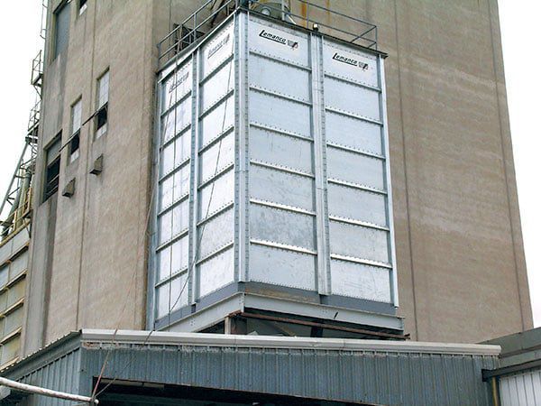 Grain silo - LEMANCO - Chief Agri - metal / square / rectangular