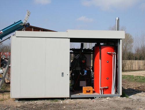 Wood boiler - THB-M80 - Clim.Air.50 s.r.l. - biomass