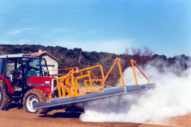 Steam weeder - CM REGERO Industries - tractor-mounted