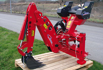 Tractor backhoe - SP180 - COCHET - hydraulic