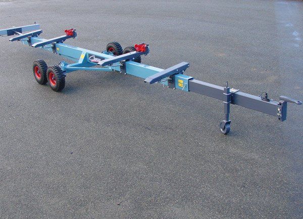 Tandem header trailer - GTXH - COCHET