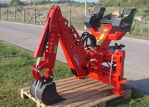 Tractor backhoe - GP180 - COCHET - hydraulic