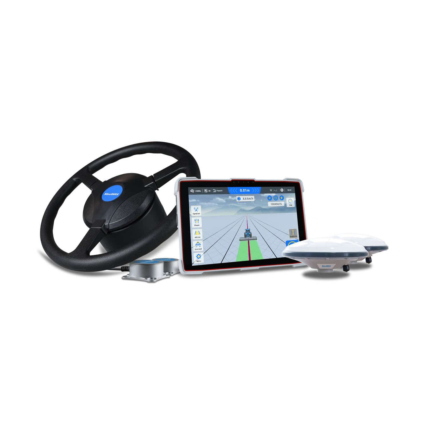 Automated auto steering kit - AG502 - ComNav Technology Ltd. - satellite / WiFi / GNSS