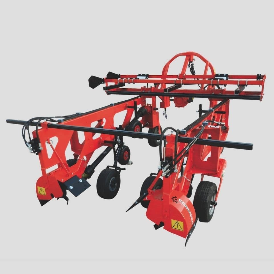 Semi-automatic plastic mulch layer - CPT - COSMECO s.r.l.